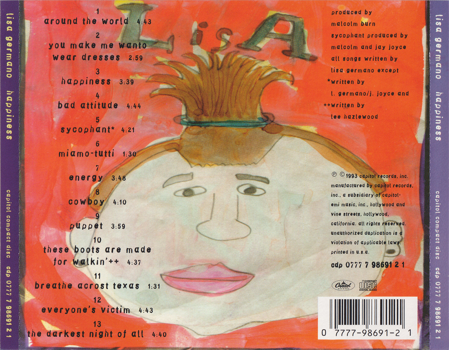 Happiness (Capitol Version) | LisaGermano.net